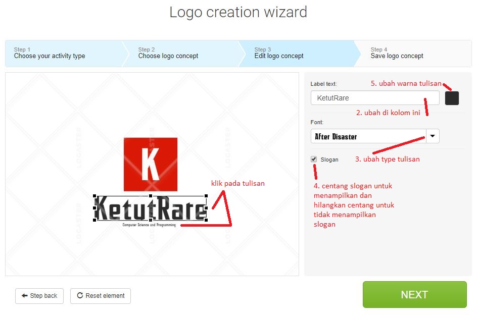 Tips dan Tricks Cara Membuat Blogger Logo Dengan Mudah Menggunakan ...