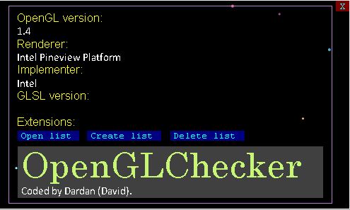 OpenGLChecker
