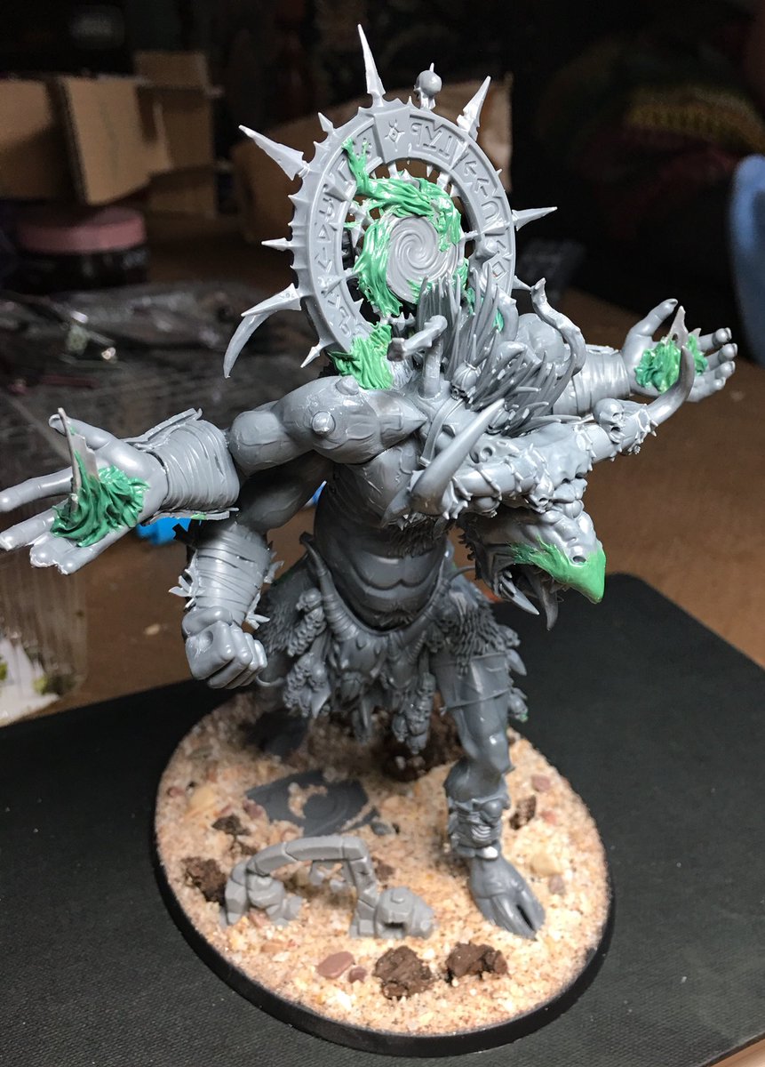 Dark Future Games: Mutalith Vortex Beast Converted from a Ghorgon ...