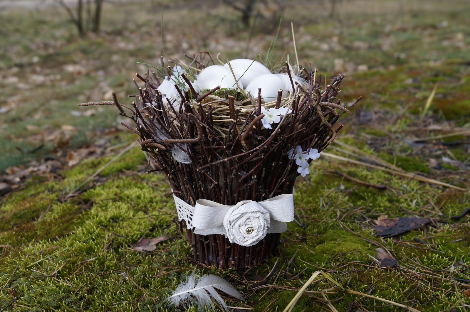 Страна декора и цветов: Пора вить гнезда (пасхальные) :)