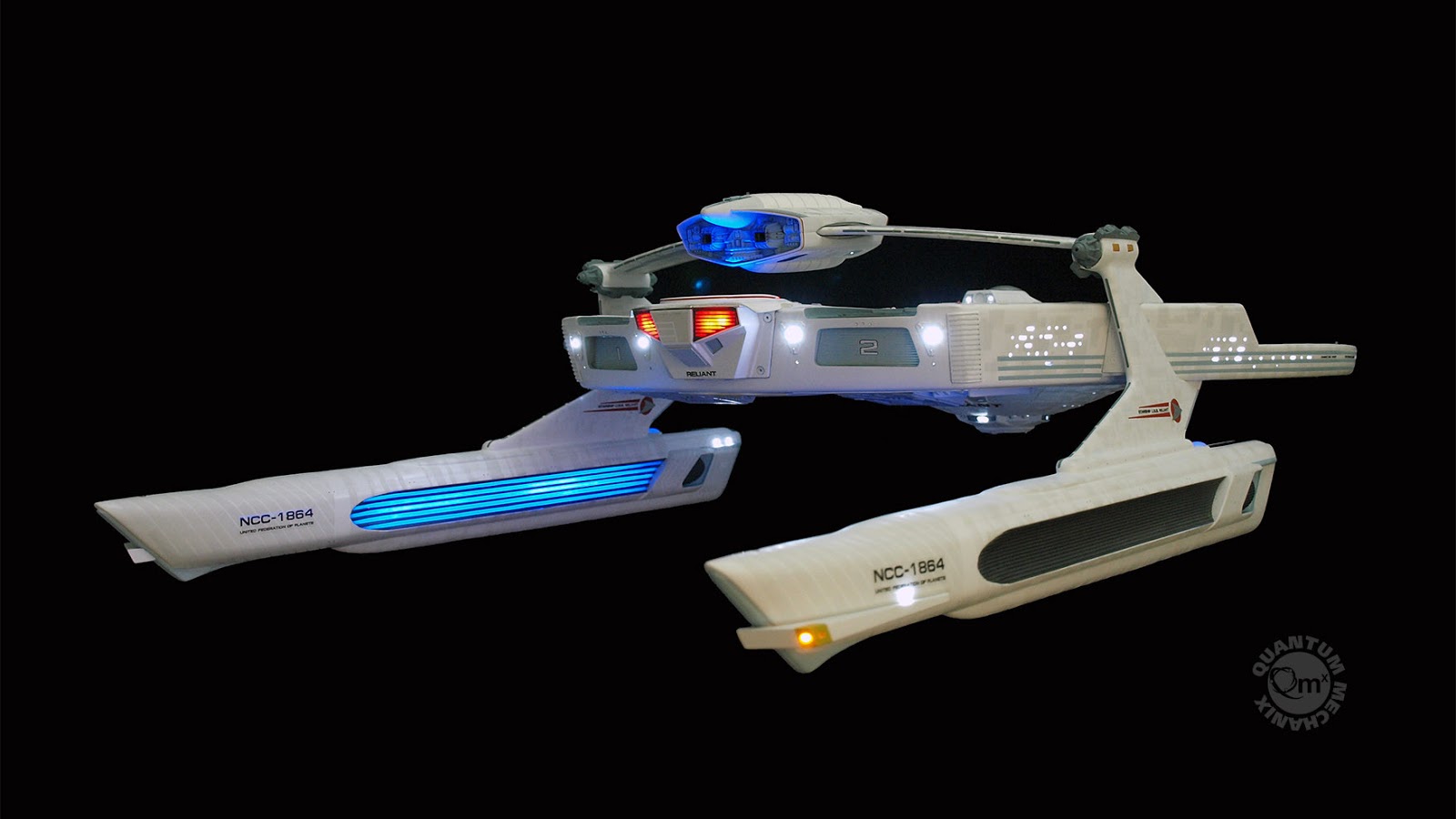 The Trek Collective: 1:350 scale USS Reliant from QMx