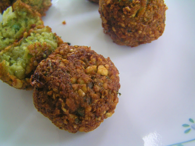 The Melting Pot: Falafel with fresh Fava Beans