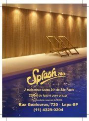 SAUNA SPLASH 720: UM NOVO CONCEITO DE SAUNA EM SAO PAULO