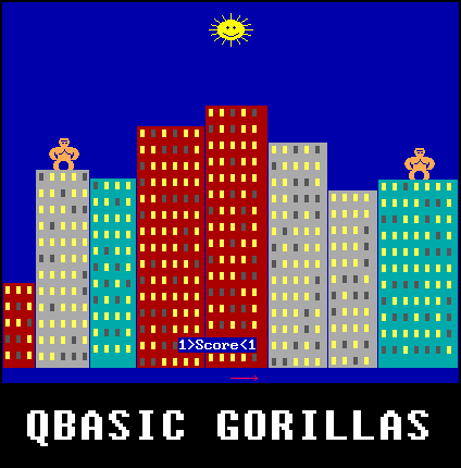Game Bots: Retro Análise: Gorillas do QBasic