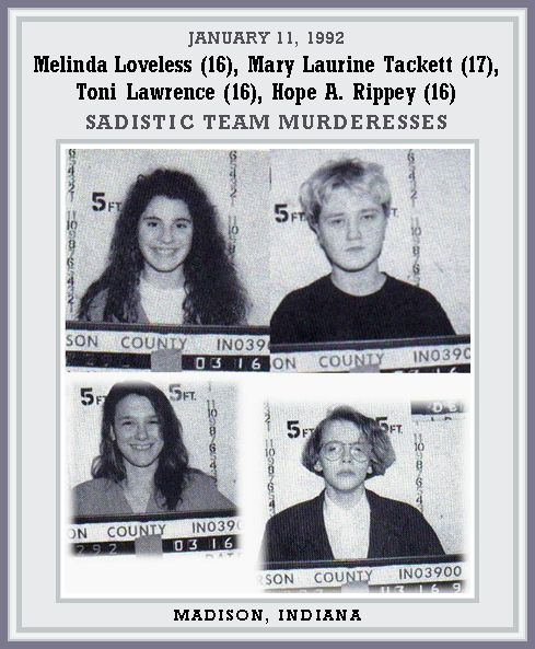 The Unknown History of MISANDRY: Melinda Loveless (16), Mary Laurine ...