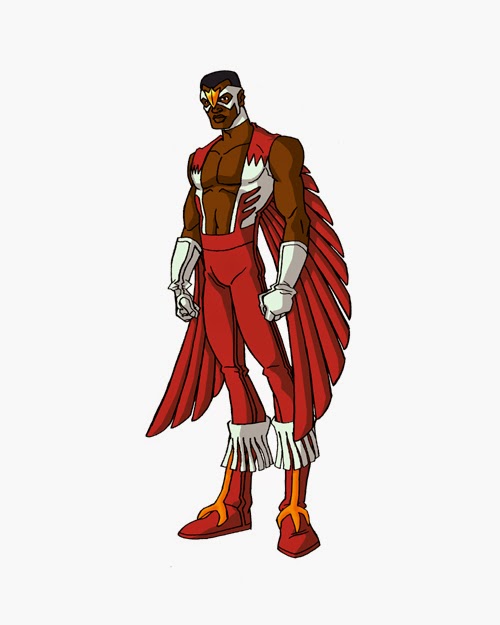 comic cartoons: The Falcon