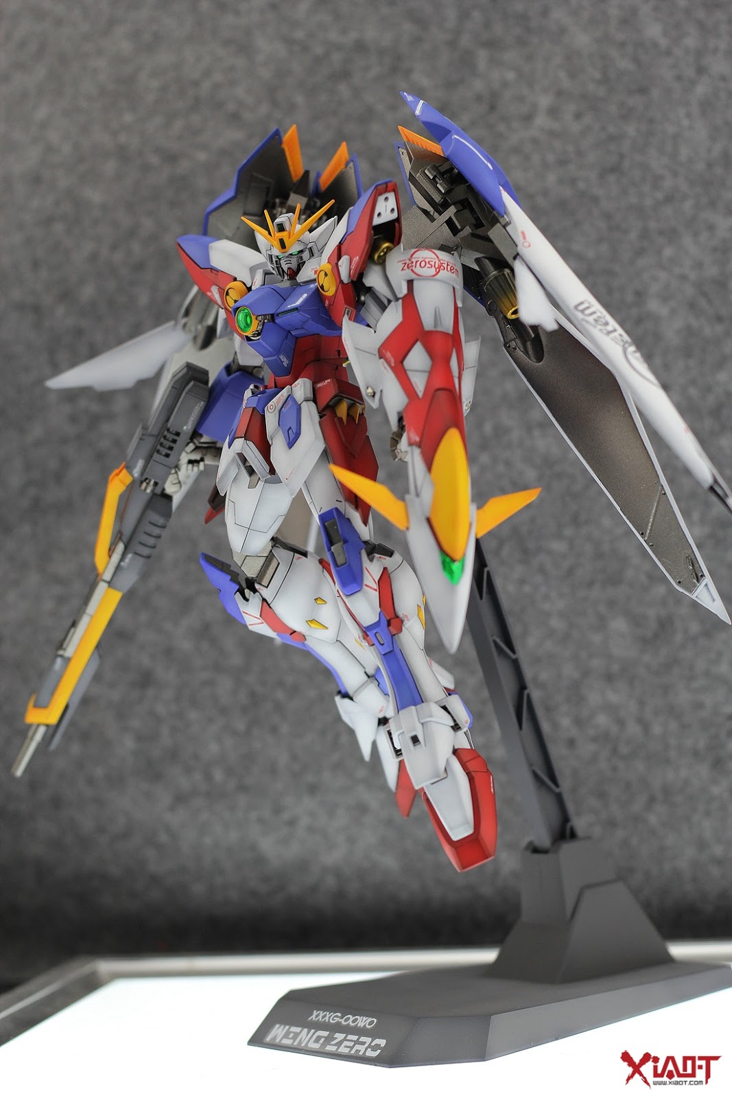 GUNDAM GUY: MG 1/100 Wing Gundam Proto Zero - Painted Build