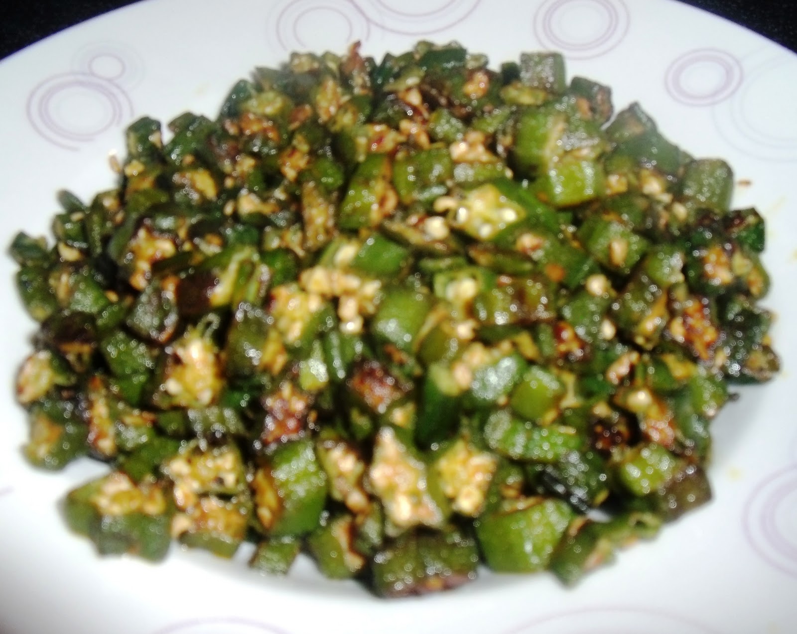 Enjoy Cooking: Vendakkai poriyal
