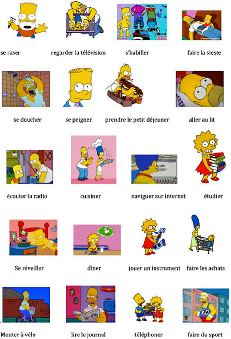 Français en 1º de la ESO: les activités du quotidien