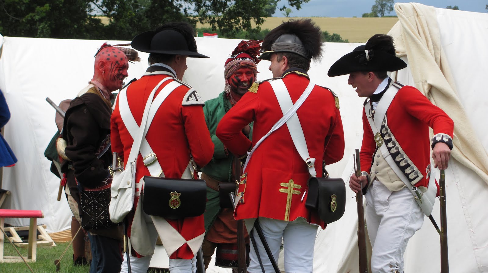 iron mitten: The Red Coats Are Coming!..