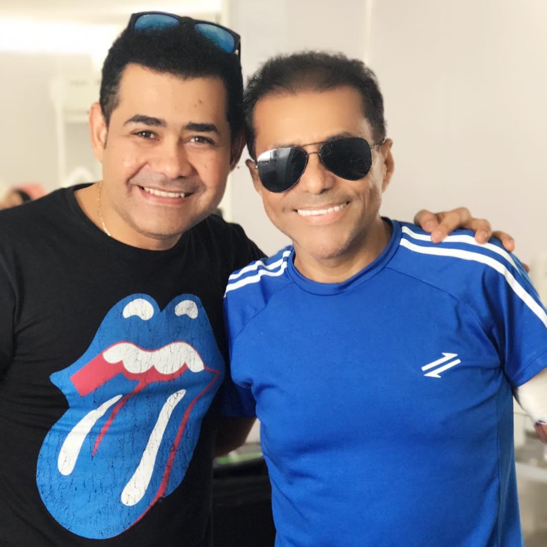 Batista Lima visita o irmão, Edson Lima, que prepara volta aos palcos ...