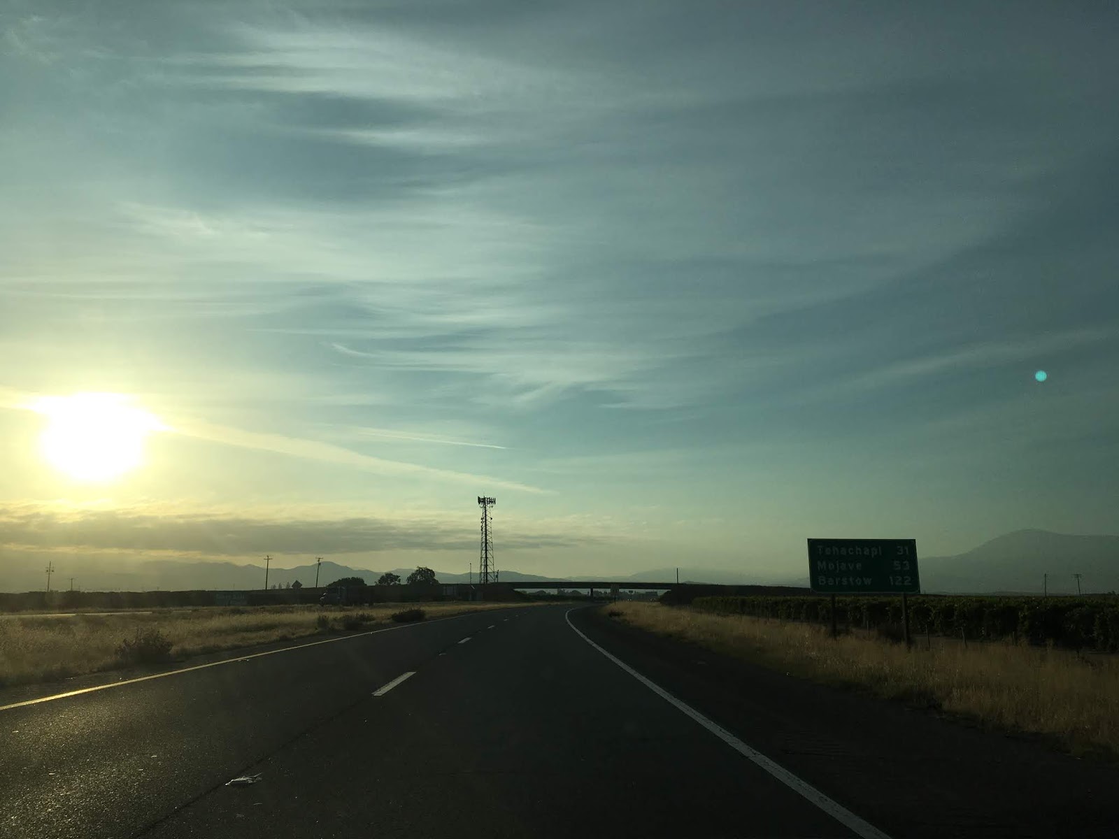 California State Route 58 from CA 99 in Bakersfield east to Interstate ...