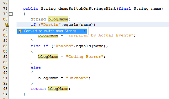 Seven Netbeans Hints For Modernizing Java Code Java Code Geeks 2213