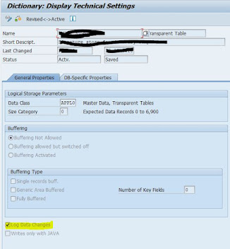 Namaste SAP: How to Enable Database Table Logging and analyze the log ...