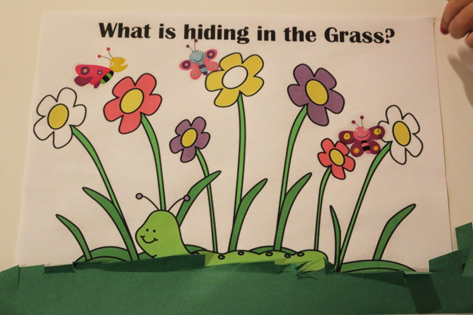 In the Tall, Tall Grass Scissor Skills Activity | School Time Snippets