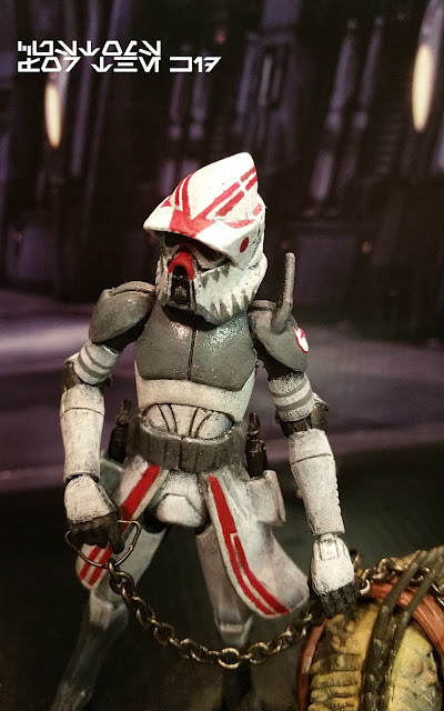 Customs for the Kid: CLONE WARS "SERGEANT HOUND & GRIZZER" created by Elias