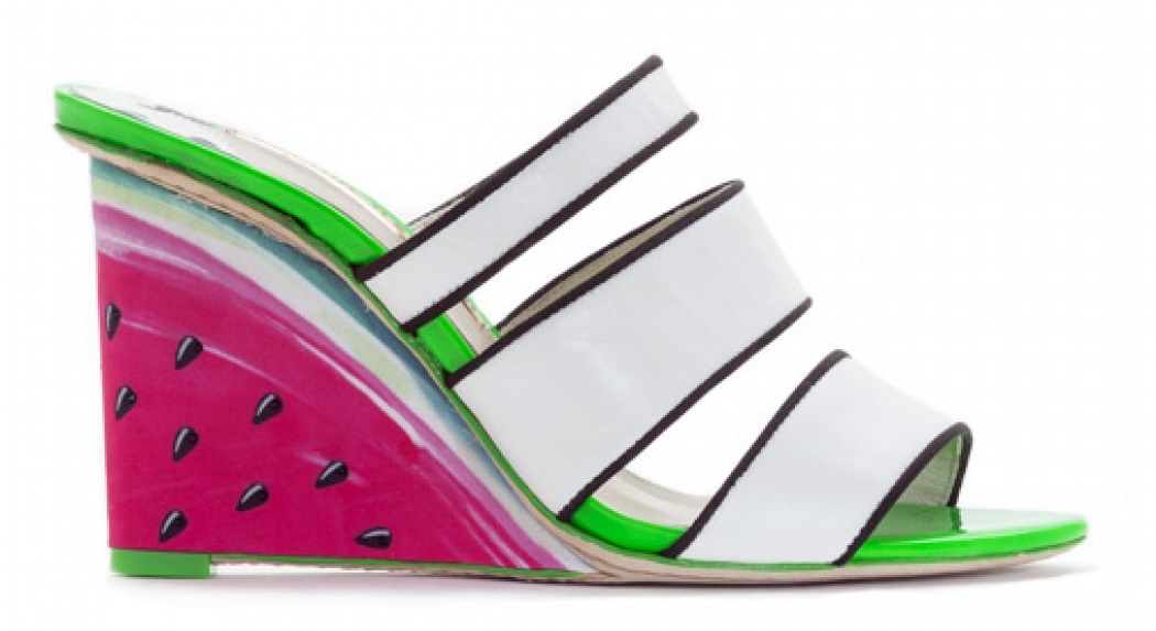Shoe of the Day | Sophia Webster Brooke Wedge Mules | SHOEOGRAPHY