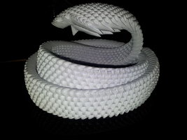 ICHANOKO 3D ORIGAMI INDONESIA: 3d origami - Animals snake ( ular cobra )