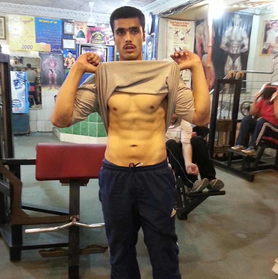 world bodybuilders pictures: ucp lahore bodybuilder muhammad talha