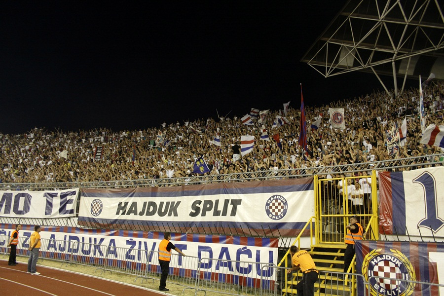 Ultras Way: Hajduk Split - Sibenik 19.07.2011
