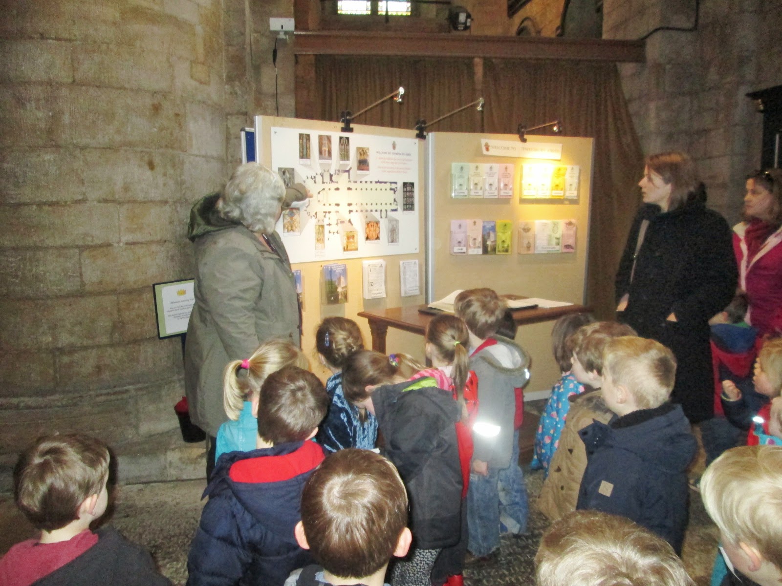 Mitton Manor Pre-School and After School Club: Visit to Tewkesbury Abbey