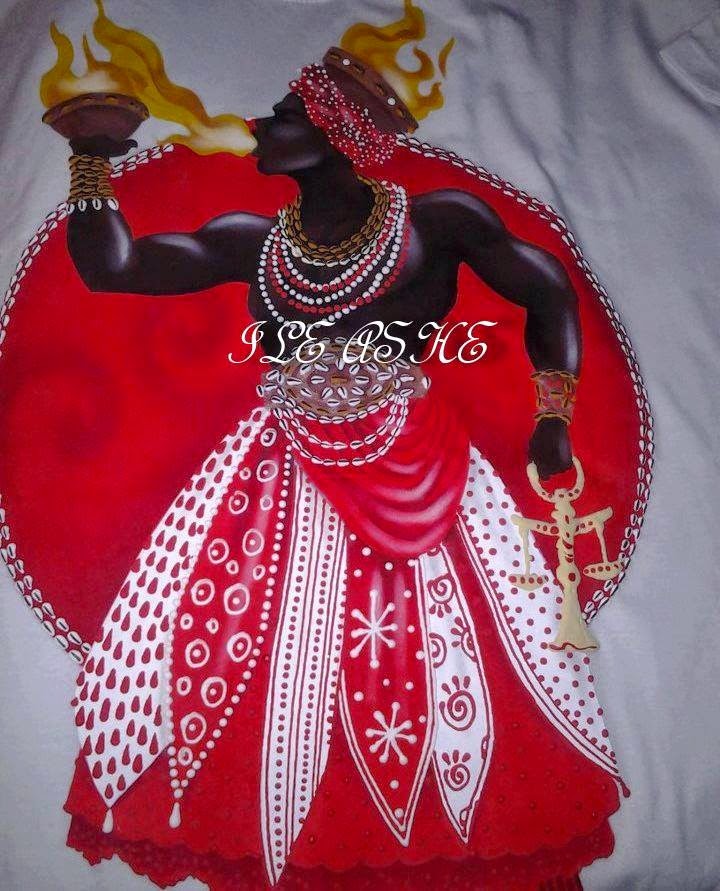 SANTERIA: IMÁGENES Y REZOS A CHANGÓ