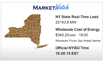Cold Air: Exports setting Ontario electricity market price