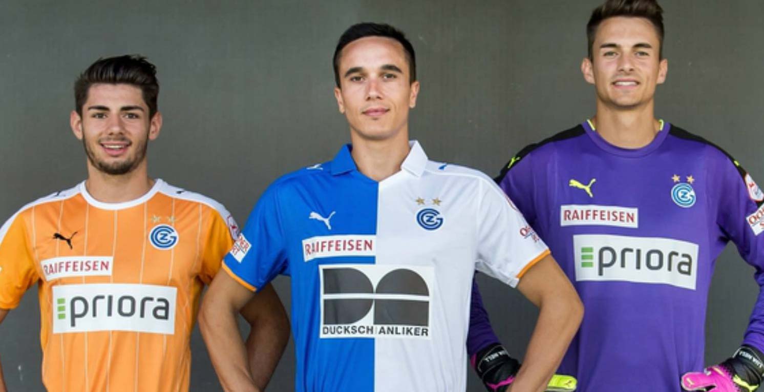 Grasshoppers 16-17 Home and Away + Europa League Kits Released - Footy ...