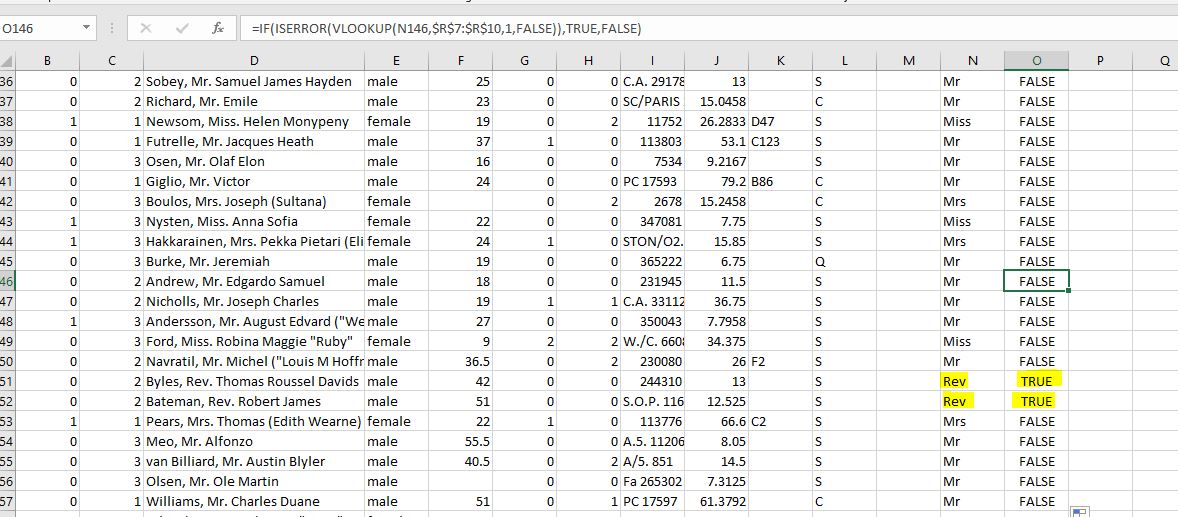 Step by step data analysis using spreadsheet application (e.g ...