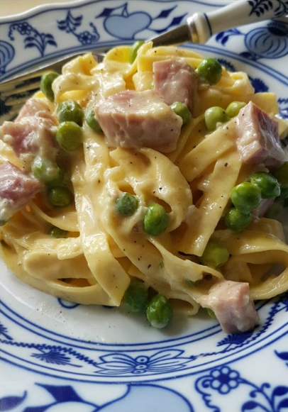 Pasta alla Papalina (Recipe from Rome) - All Recipe Network