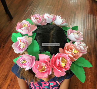 SimpleJoys: Paper Flower Crown
