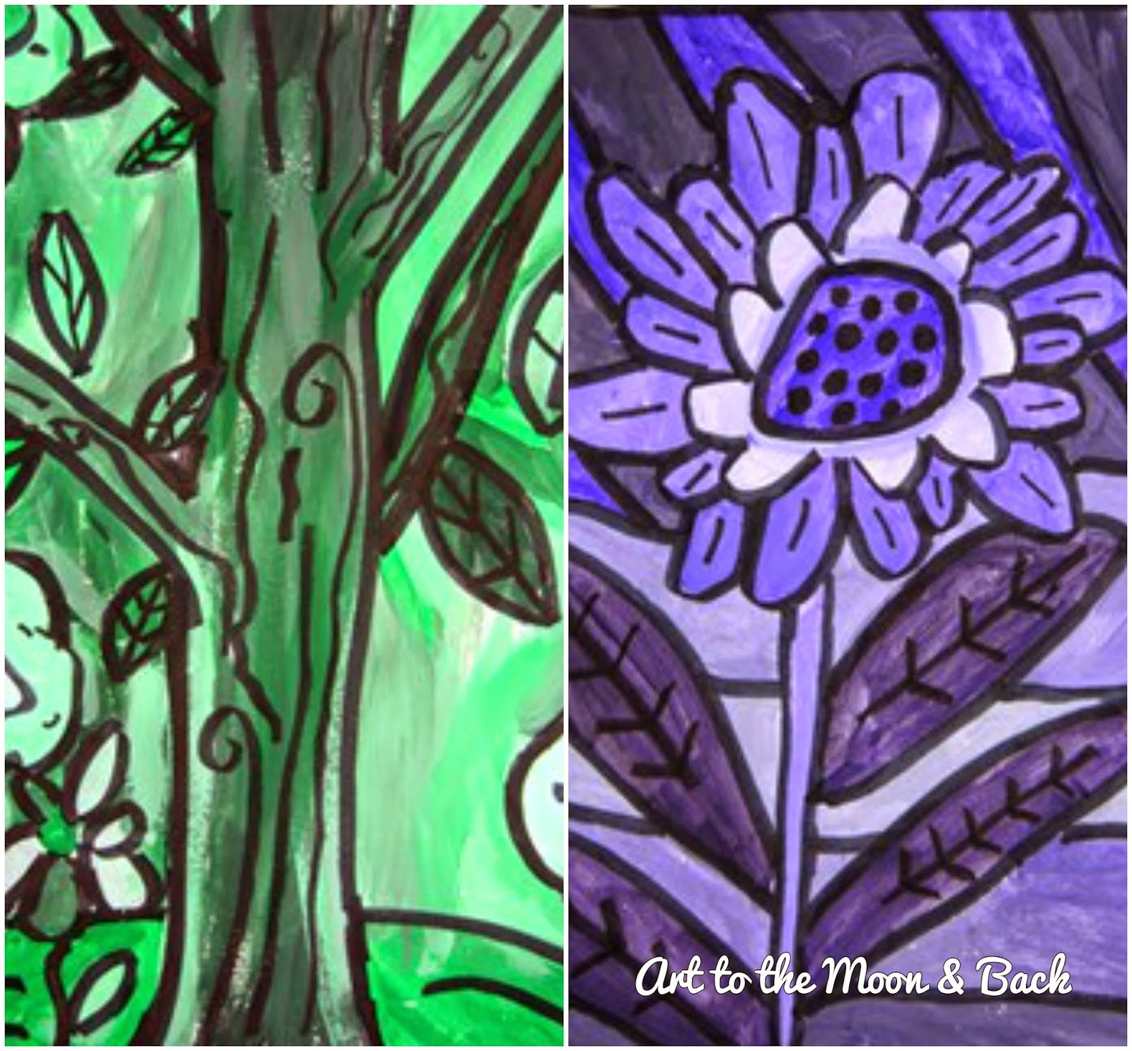 Art to the Moon & Back: Monochromatic Paintings