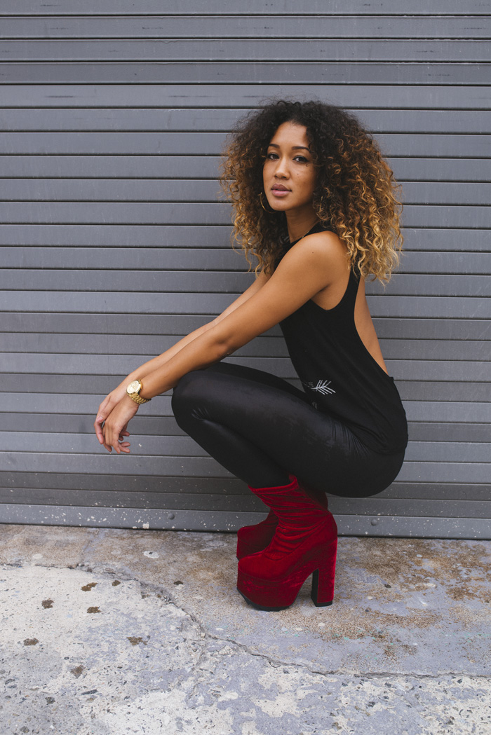 Tilted Sole Blog: On the Street: Ashley Coco in Y.R.U. Labyrinth