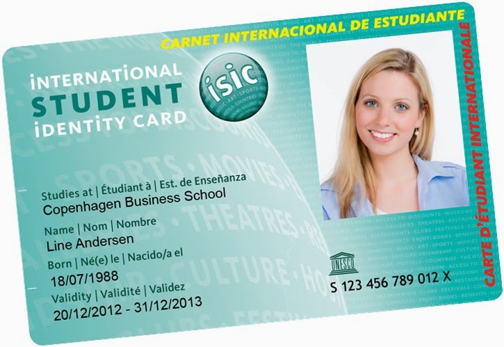 Cute-Geography: International Student Identity Card 國際學生證
