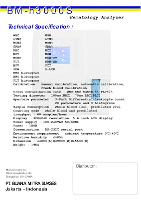 PT. SATRIA KENCANA MEDIKA: DIRUI BM-SERIES