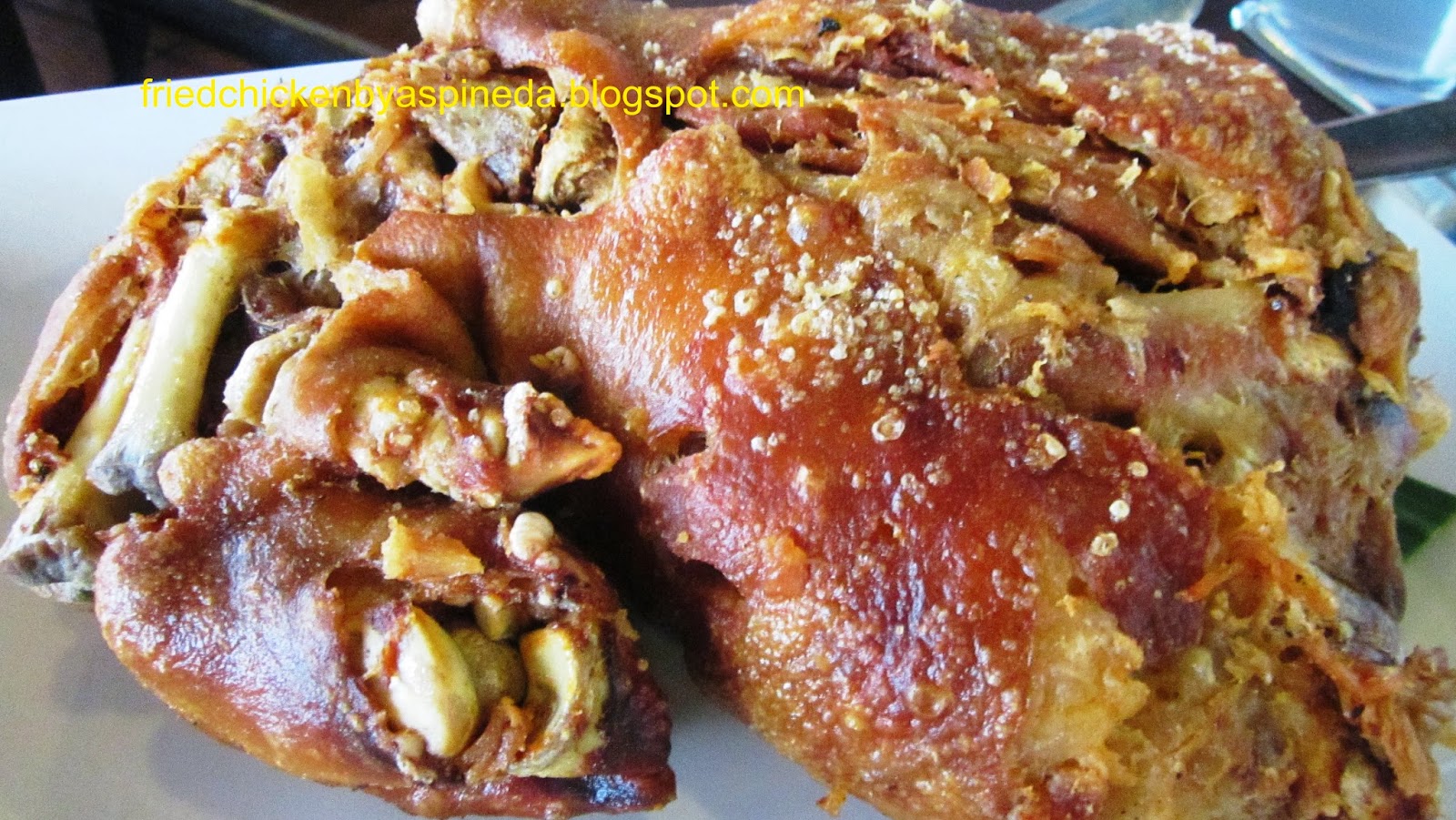 Fried Chicken for the Soul.: Alex III: CRISPY PATA!