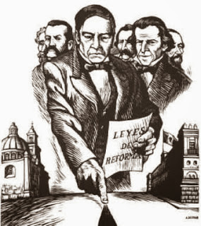 Historia de México I y II: Leyes de Reforma