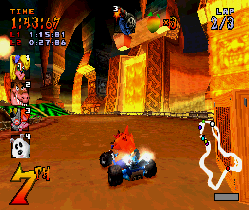 Super Adventures in Gaming: Crash Team Racing (PSX)
