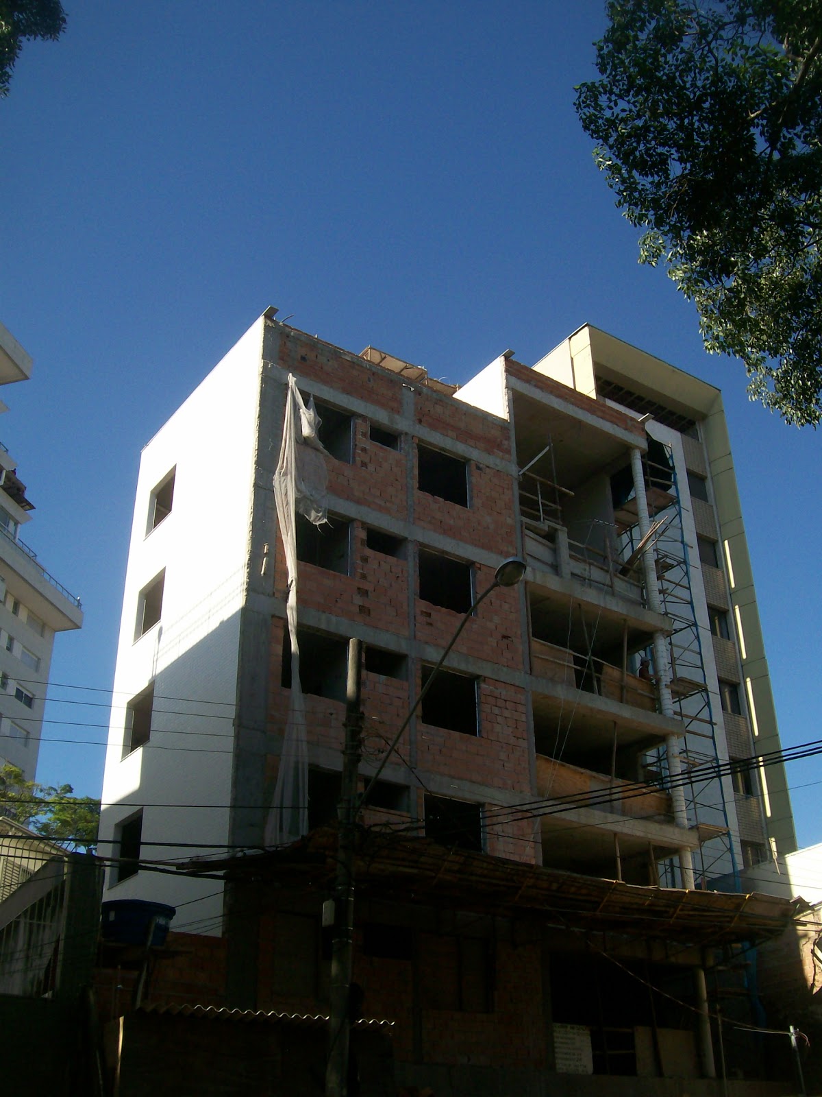 Obra em andamento - Edifício Residencial