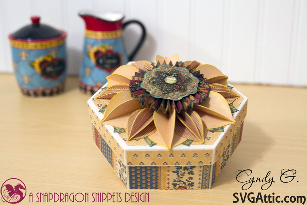 Cyndy G. - Creative Designer For My Scrap Chick: Sunflower Box ~ with ...