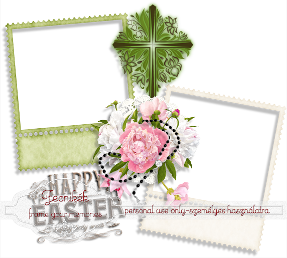 FECNIKÉK: ~~ Easter cluster frame 1.