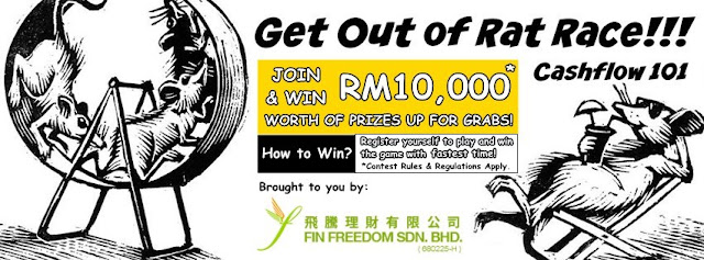 Get Out of Rat Race : Cashflow 101 Competition | Henry Tan - Your ...