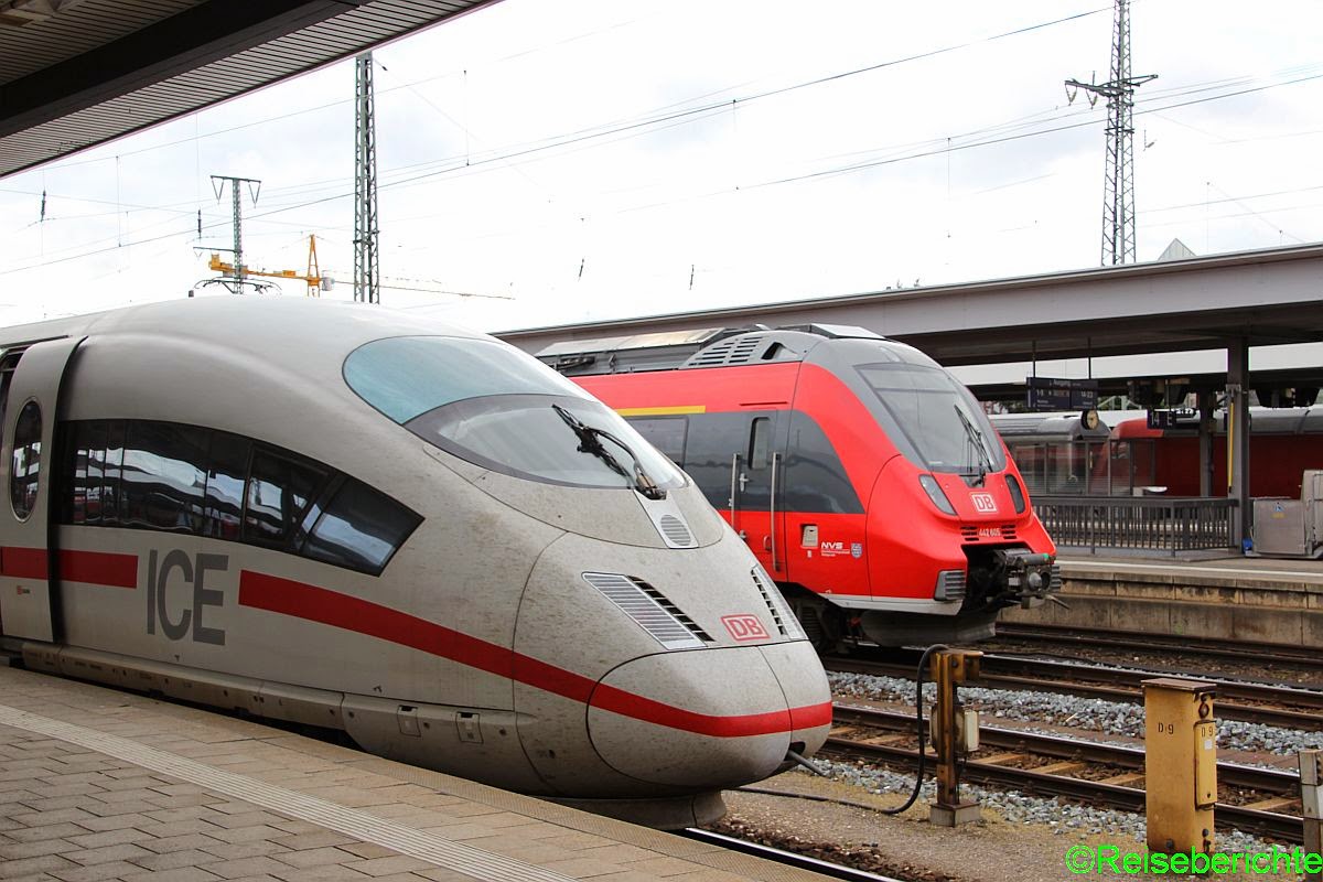 Reiseberichte : 3 Tage in der 1. Klasse / DB Tagekarte 2014 Teil 1