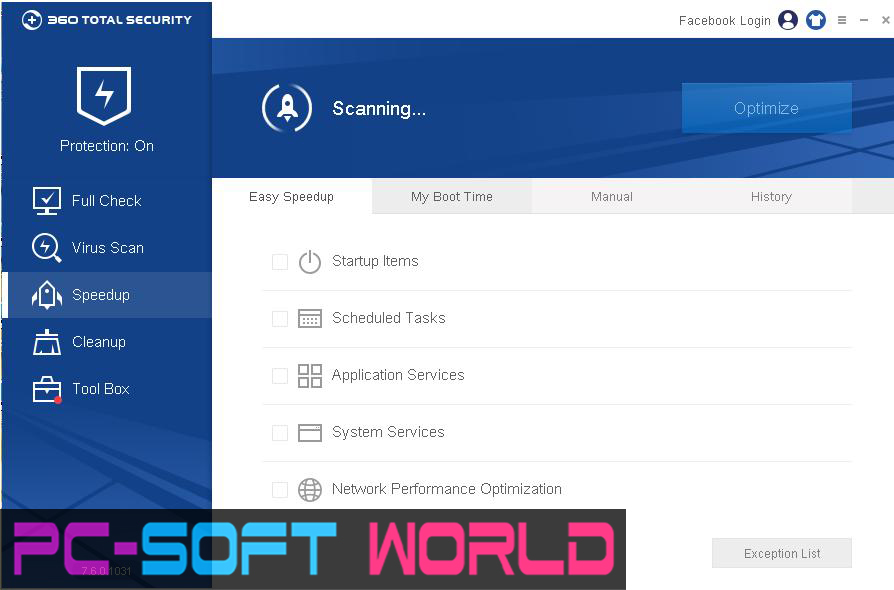 360 Antivirus Total Security 6.0 Free Download - PC Soft World ...