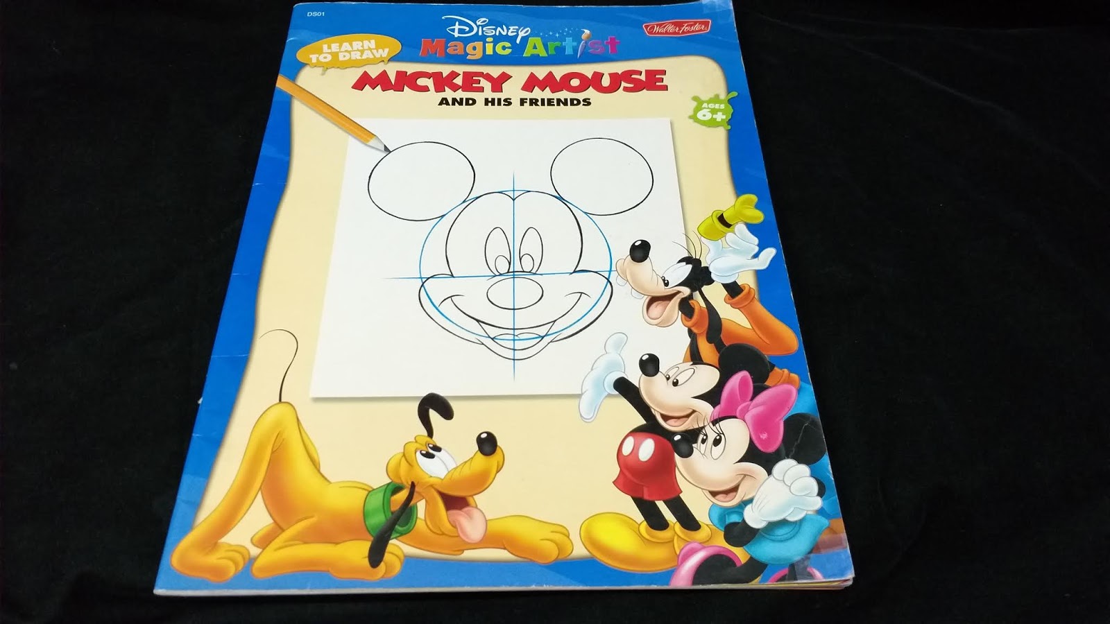 Kid Books Blog: 582.Learn to Draw Mickey Mouse