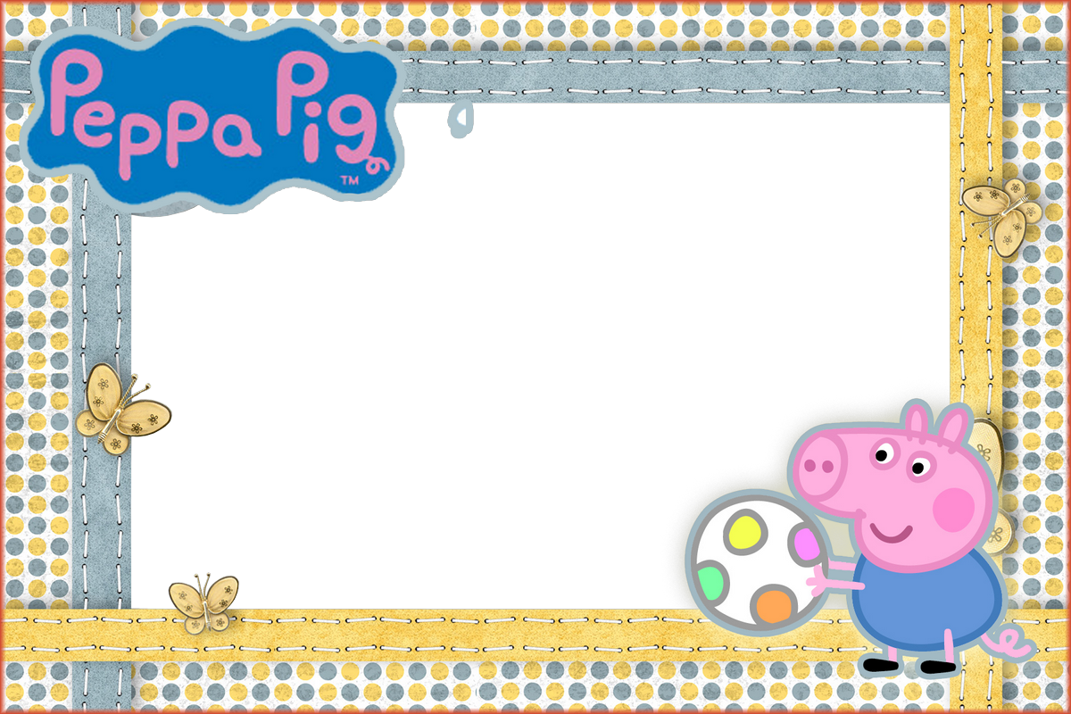 Marcos de Fotos de Peppa la Cerdita o Peppa Pig. ~ Marcos Gratis para ...