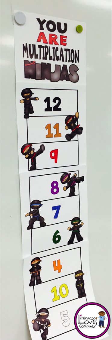 Literacy Loves Company: Multiplication Ninjas