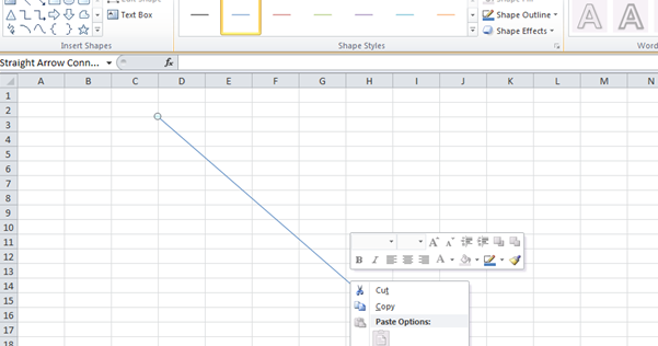 Excel Spreadsheets Help: How to change the default arrow size in Excel