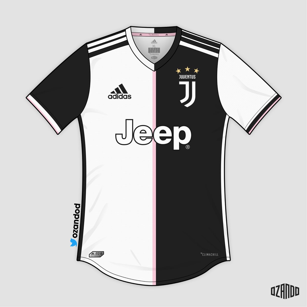 Revolutionary? Juventus 19-20 Home Kit Concepts by OZANDO - Footy Headlines