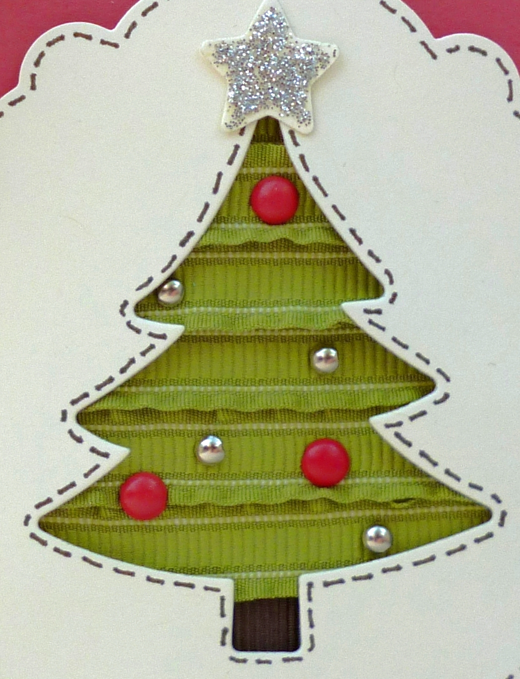 White House Stamping: Ribbon Tree for the Paper Players...